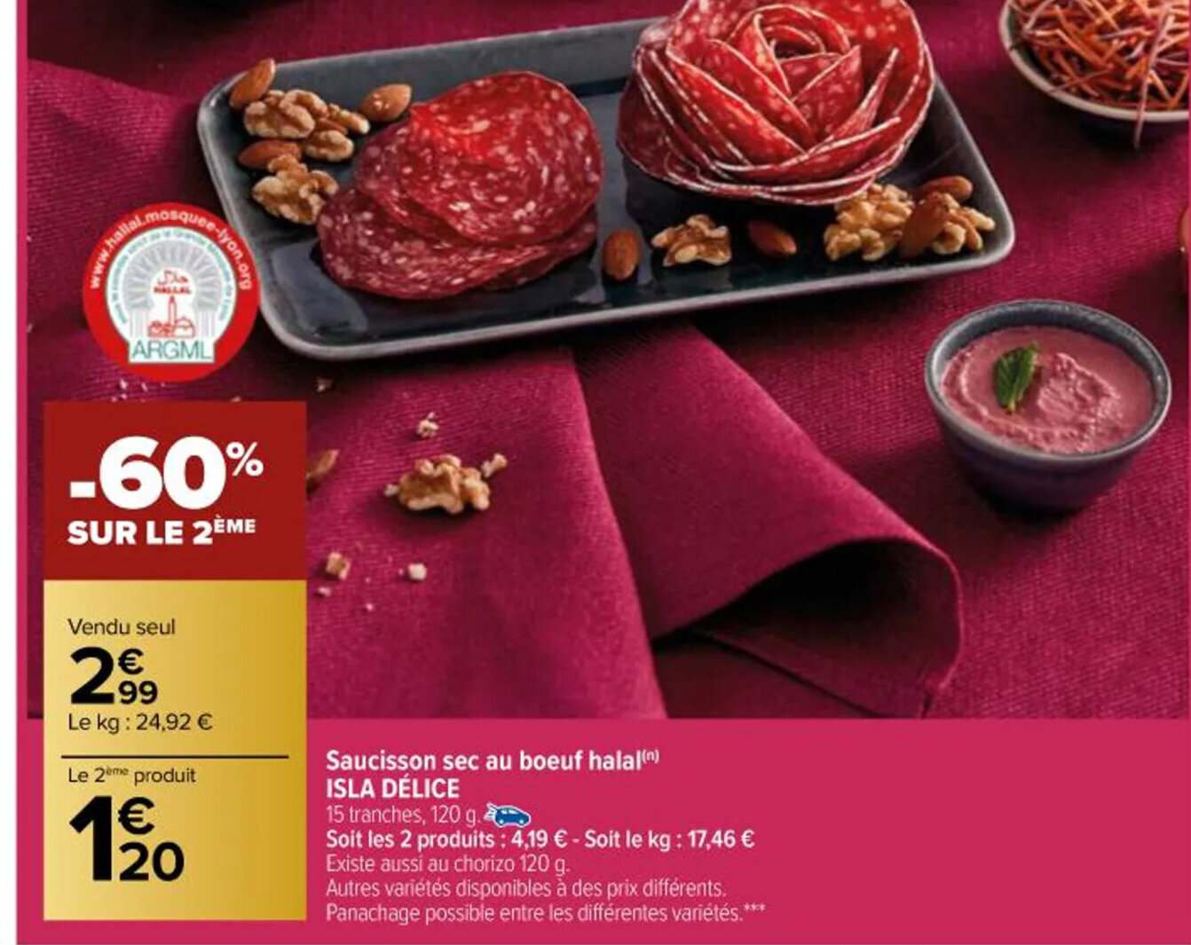 Saucisson Sec Halal Fait Maison | Ventana Blog