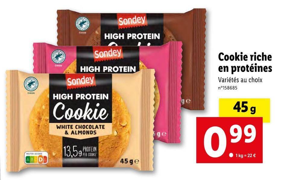 High Protein Cookie Sondey at Fernande Frank blog