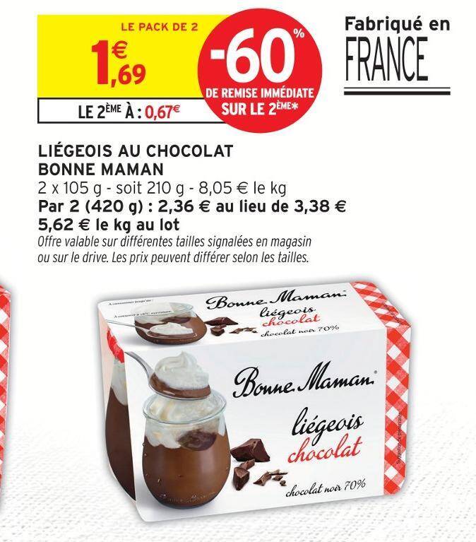 Bonne maman en promo chez Intermarché Hyper – Prix bas mai 2026