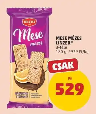 MESE MÉZES LINZER akció az PENNY-nél