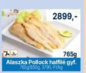 Alaszka Pollock halfilé gyf. 765 g akció az Family Frost-nél