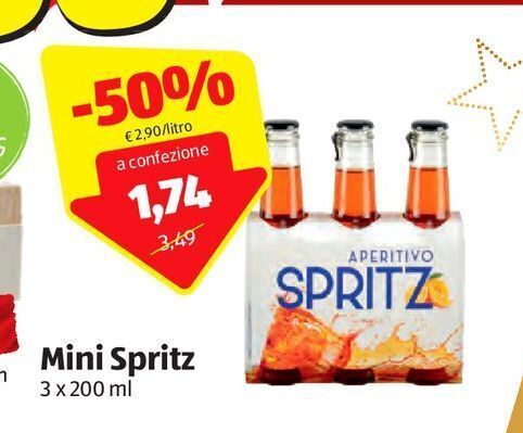 Mini spritz offerta di ALDI