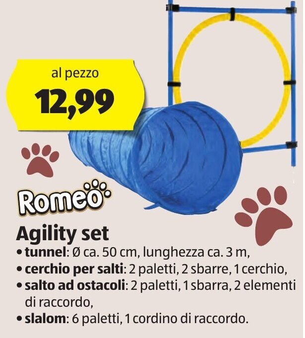 Romeo Agility set offerta di ALDI