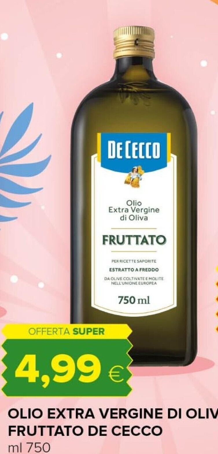 De cecco olio extra vergine di oliva fruttato offerta di Tigre