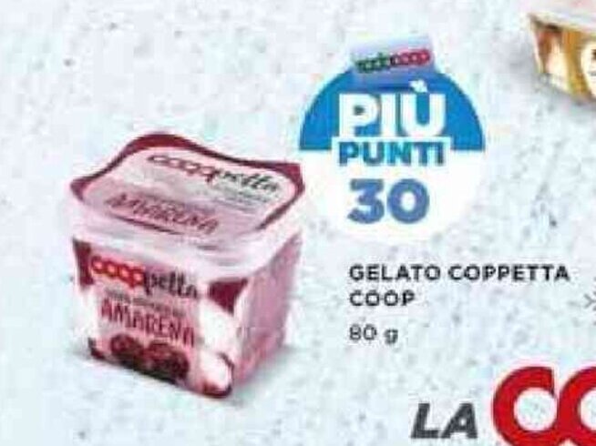 GELATO COPPETTA COOP 80 g offerta di Coop