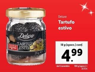Offerta Deluxe tartufo estivo nel volantino di Lidl