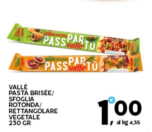 Pasta offerta e prezzo Extra Supermercati - apr 2025