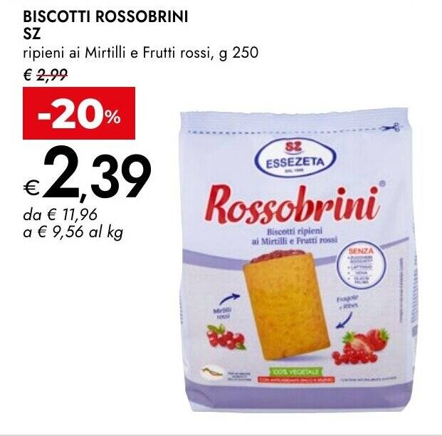 Biscotti offerta e prezzo Bennet - mag 2025