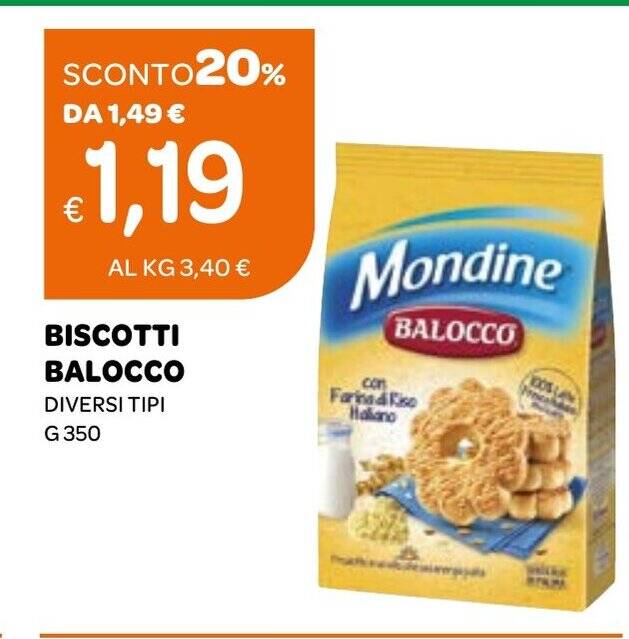 Balocco offerta e prezzo Ekom - mag 2025