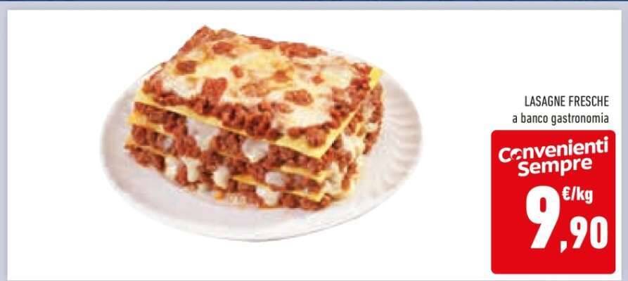 Lasagne offerta e prezzo Conad - giu 2025