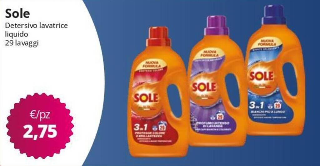 Sole offerta e prezzo Acqua & Sapone - lug 2025
