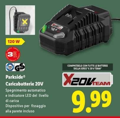 Parkside offerta e prezzo Lidl - set 2025