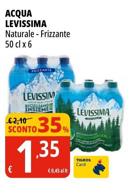 Offerte Levissima – Confronta i prezzi più bassi e approfitta delle ...