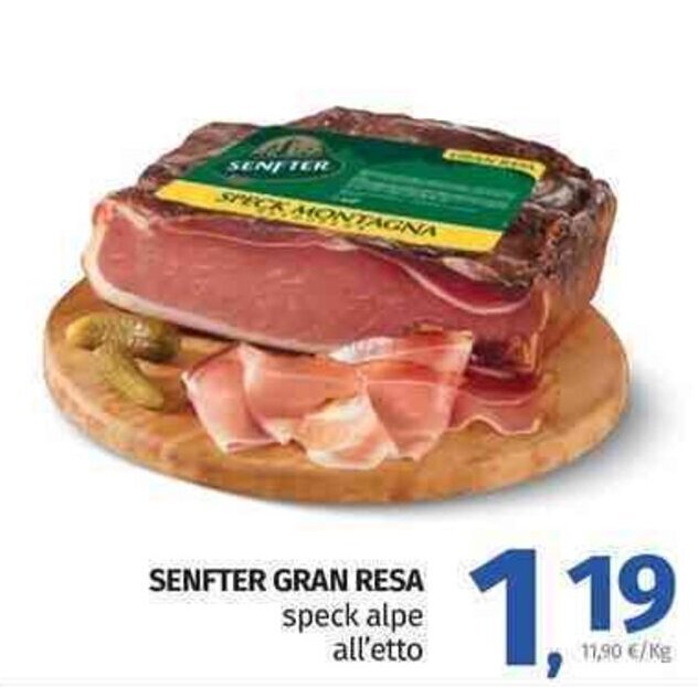 Senfter offerta e prezzo Pam - mag 2025
