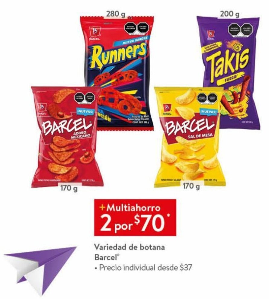 Oferta Barcel Walmart – may 2025