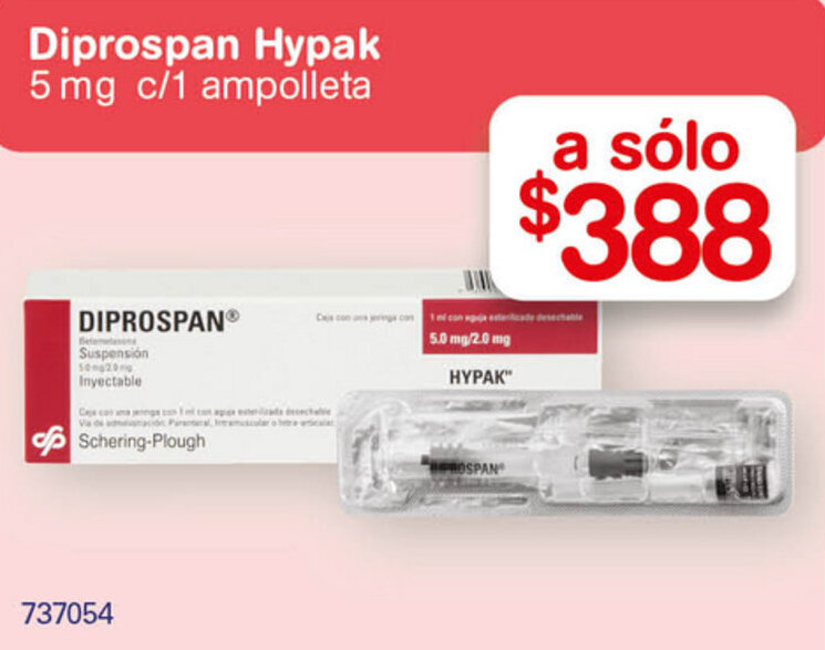 Diprospan Hypak Jprellenada Caja 1 X 1 Ml Farmacia DIPROSPAN HYPAK