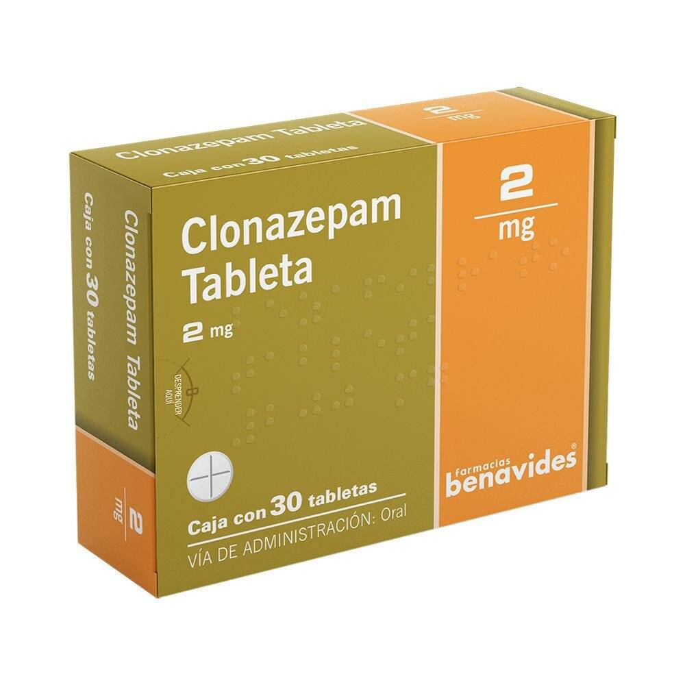 Clonazepam oferta y precio en Farmacias Benavides – jul 2025