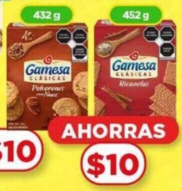 Gamesa oferta y precio en Bodega Aurrerá – ago 2025