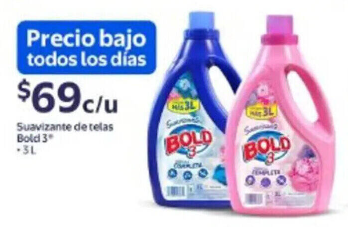 Bold oferta y precio en Walmart – nov 2025
