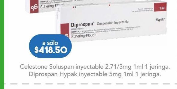 Diprospan Hypak Jprellenada Caja 1 X 1 Ml Farmacia