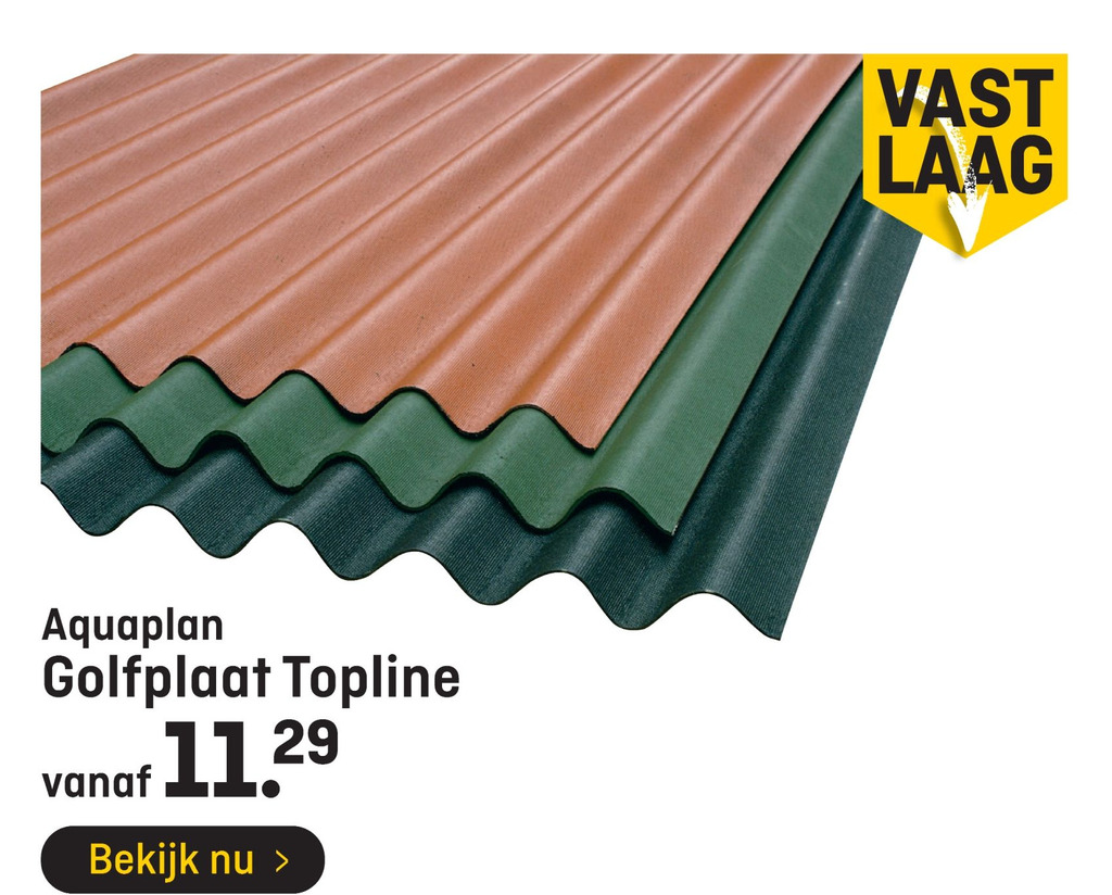 Aquaplan Golfplaat Topline aanbieding bij Hubo