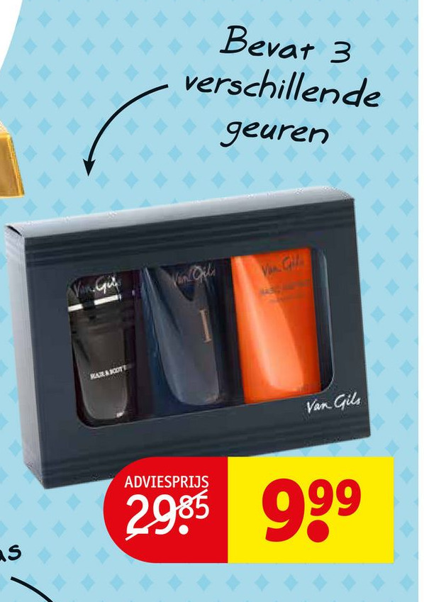 Van Gils Set Met 3 Geuren Aanbieding Bij Kruidvat