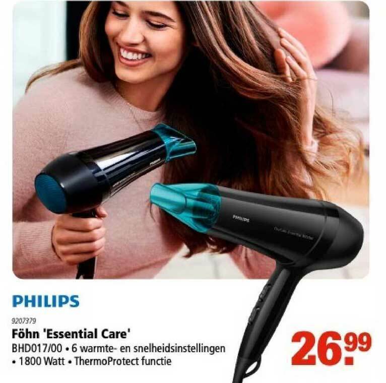Philips Föhn 'Essential Care' aanbieding bij Marskramer