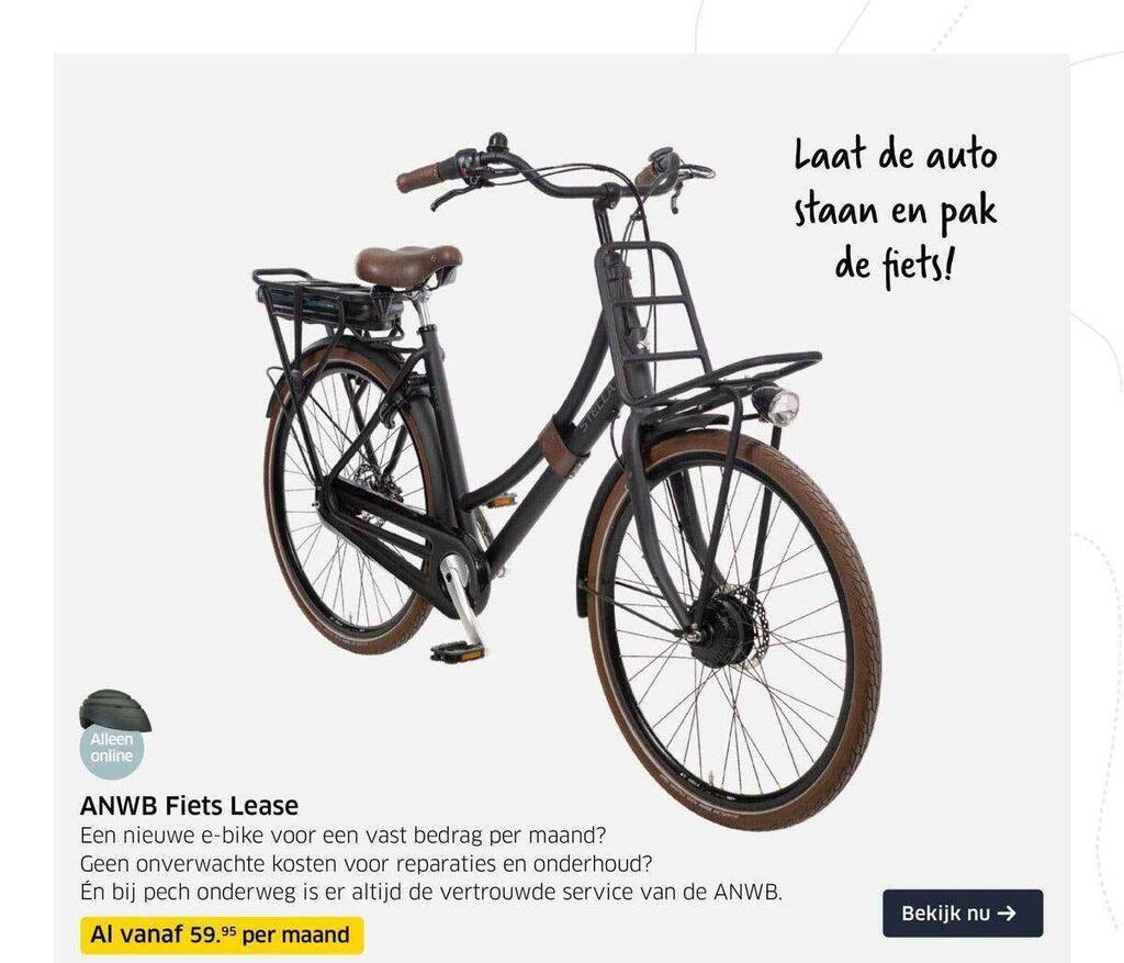 ANWB Fiets Lease aanbieding bij ANWB