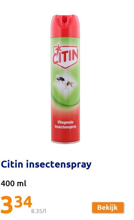 Citin insectenspray aanbieding bij Action
