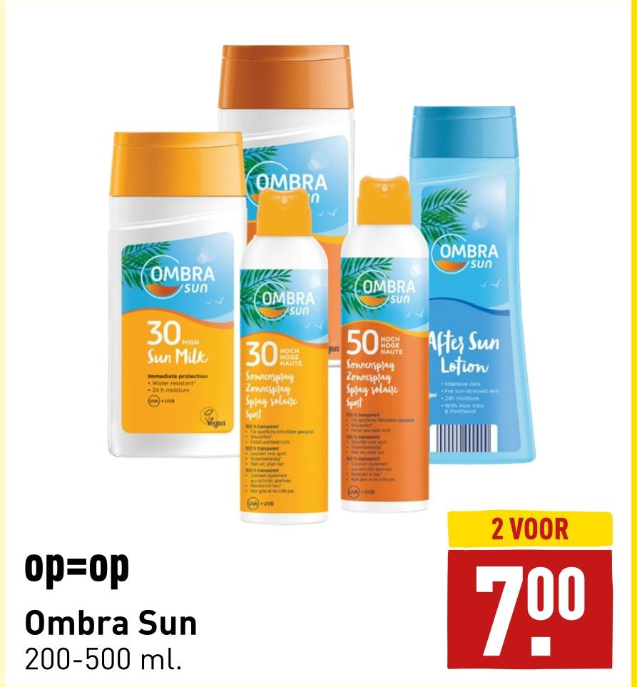 Ombra Sun aanbieding bij ALDI