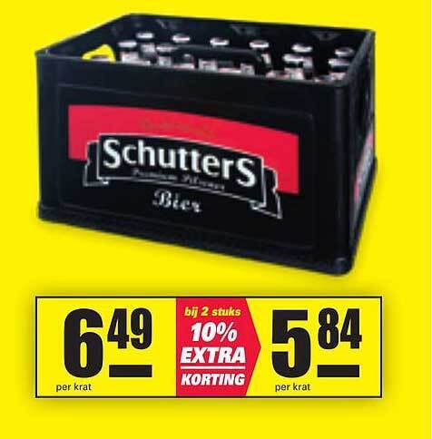 Schutters Bier aanbieding bij Nettorama