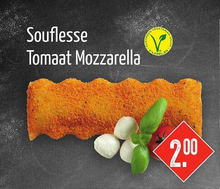 Souflesse Tomaat Mozzarella aanbieding bij Big Snack