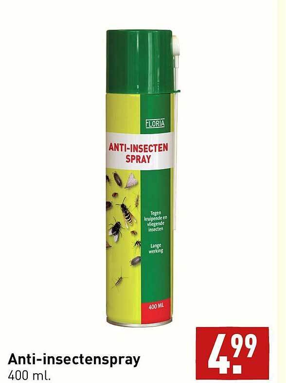 Anti-Insectenspray aanbieding bij ALDI