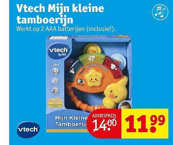 Vtech Mijn Kleine Tamboerijn aanbieding bij Kruidvat