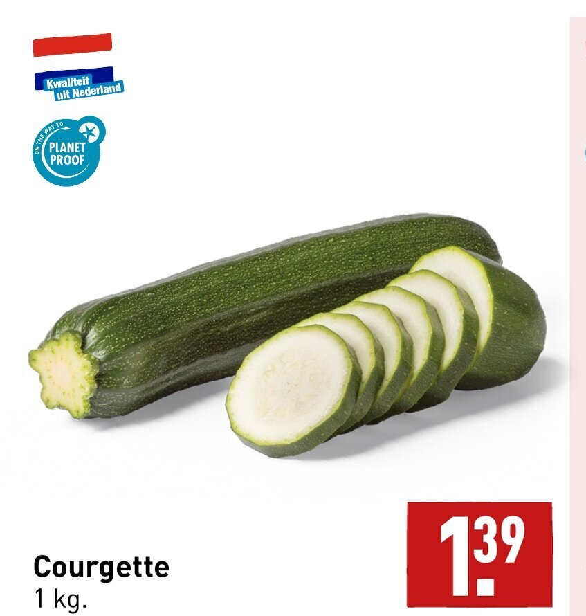Courgette 1 Kg aanbieding bij ALDI