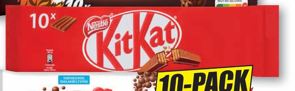 KitKat 10-pack aanbieding bij Dirk