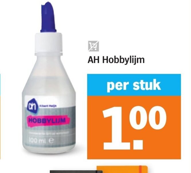 Hobbylijm aanbieding bij Albert Heijn