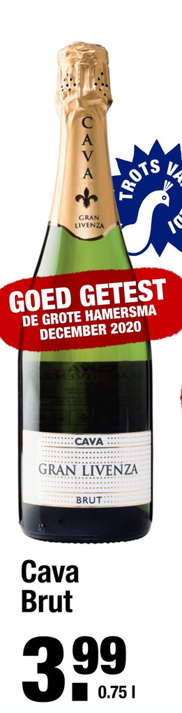 Cava Brut aanbieding bij ALDI