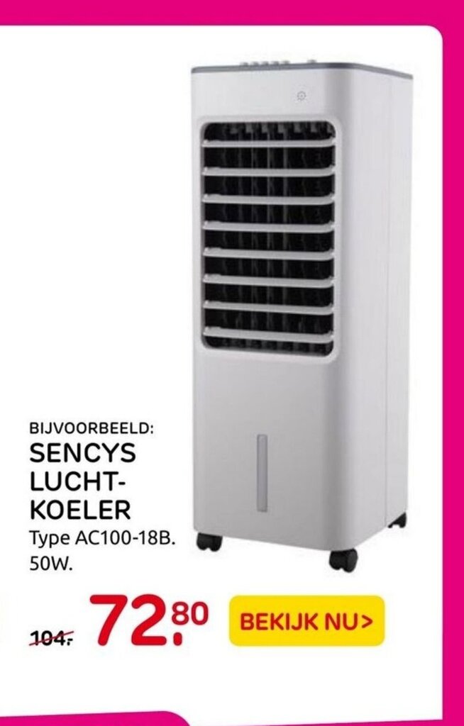 Sencys Mobiele Airconditioner Type MPPH-08.2300 W. aanbieding bij Praxis