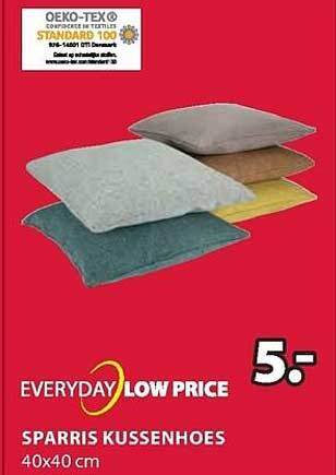Sparris kussenhoes aanbieding bij Jysk