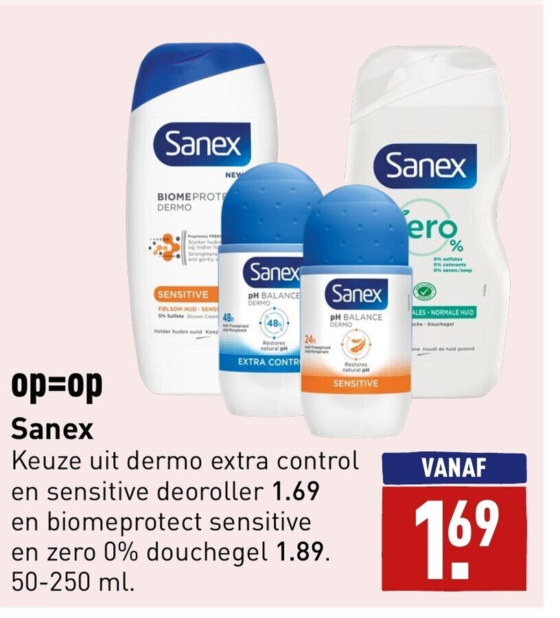 Sanex aanbieding bij ALDI
