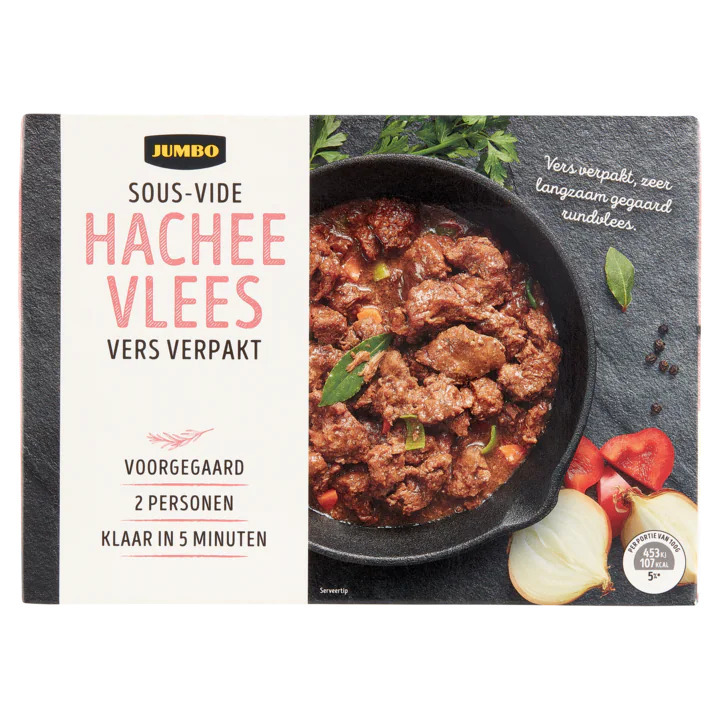 Jumbo sous-vide hachee vlees 300g aanbieding bij Jumbo