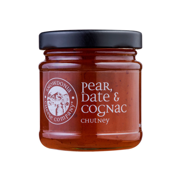 Snowdonia cheese company pear, date & cognac chutney 114g aanbieding ...
