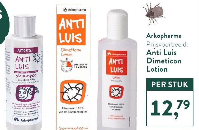 Anti Luis Dimeticon Lotion aanbieding bij Holland & Barrett