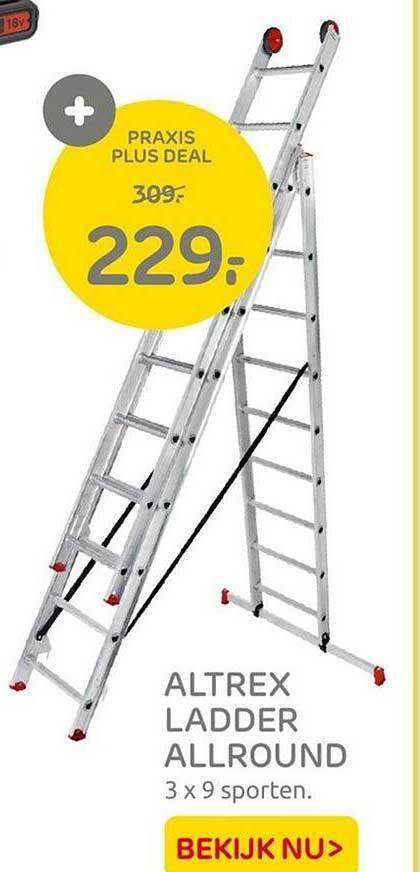 Altrex ladder allround aanbieding bij Praxis
