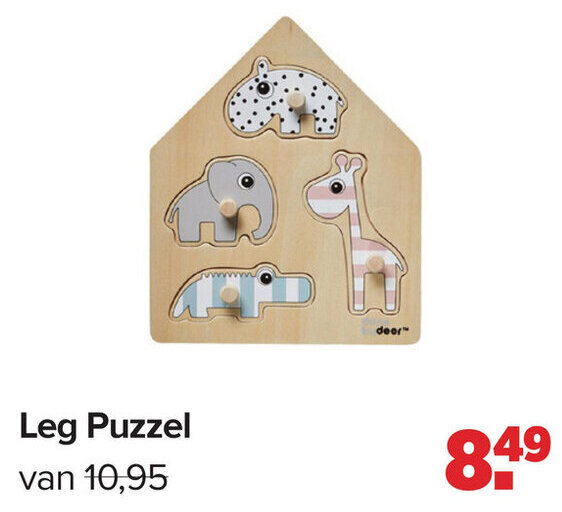 Leg Puzzel aanbieding bij Baby-Dump