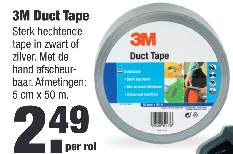 3M Duct Tape aanbieding bij ALDI