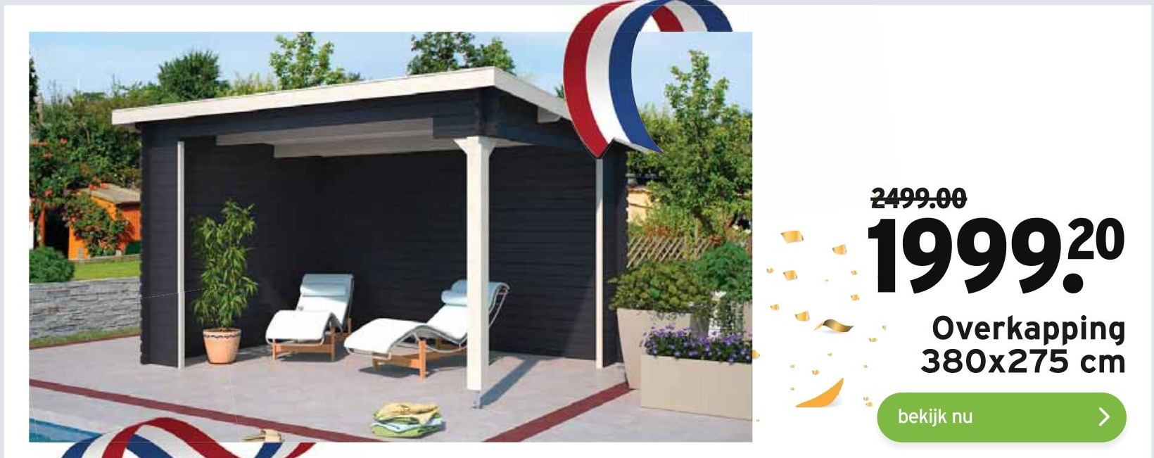Overkapping aanbieding bij GAMMA