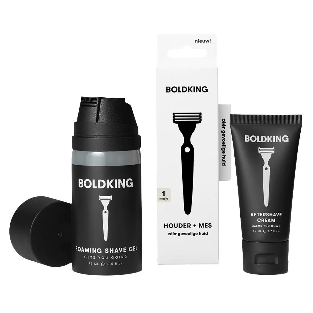 Boldking 3-in-1 set really sensitive skin aanbieding bij Douglas