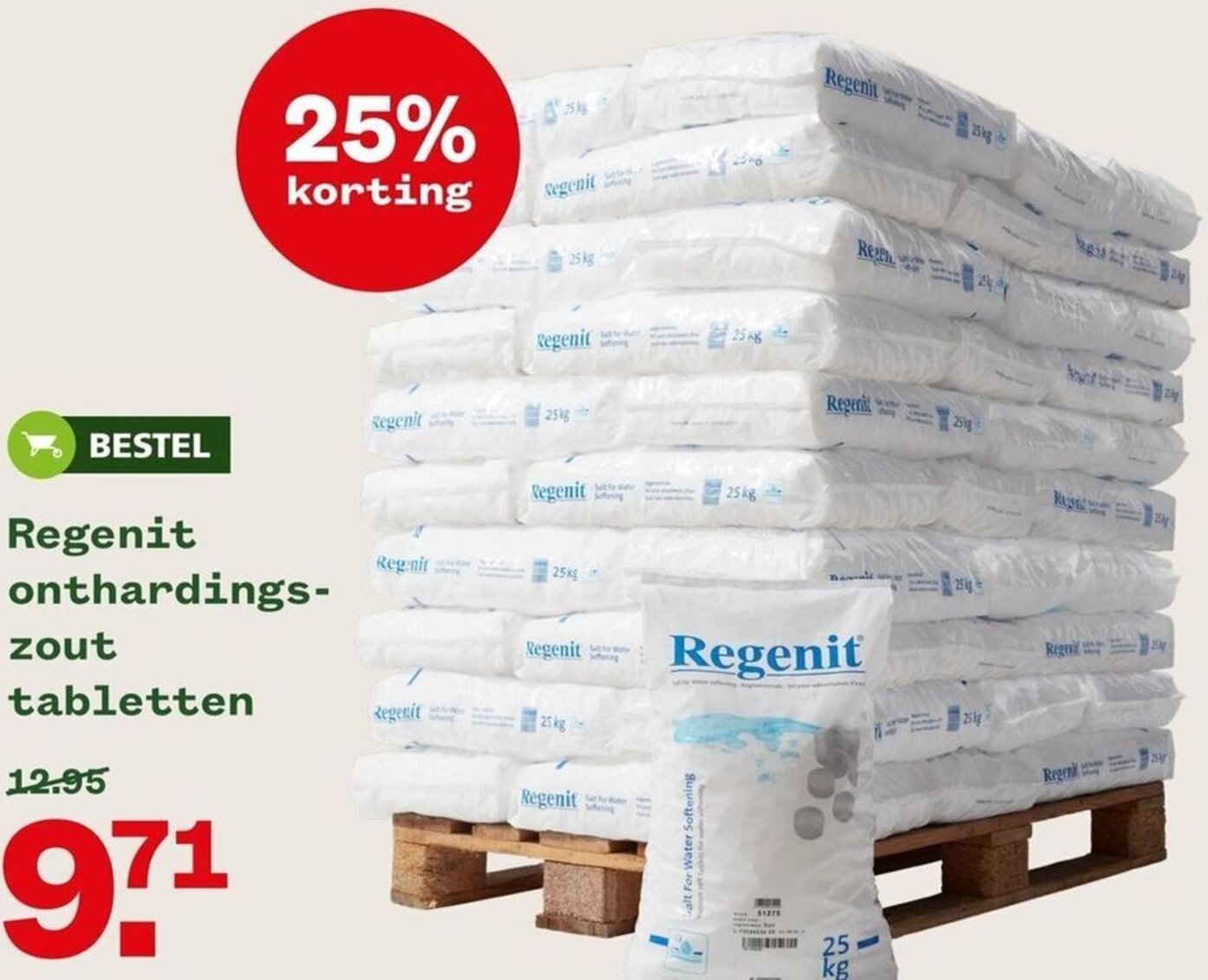Regenit onthardings- zout tabletten aanbieding bij Welkoop